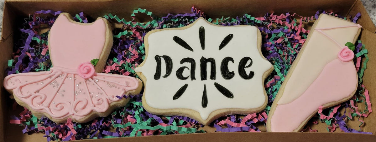 Custom Decorated Cookies - Fun Theme - Female Dancer – 2 Sisters ...